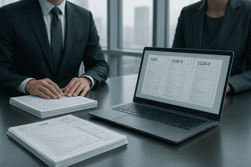 Form 1120 vs 1120-S vs 1120-F | U.S. Tax Filing Guide